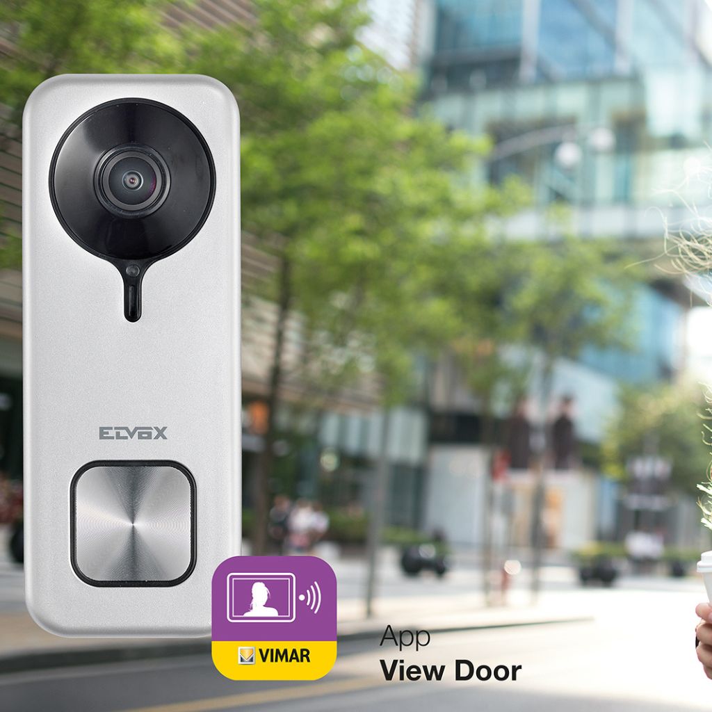 Kit timbre vídeo Wi-Fi ELVOX contiene 1 timbre vídeo con Wi-Fi integra – PlayLux
