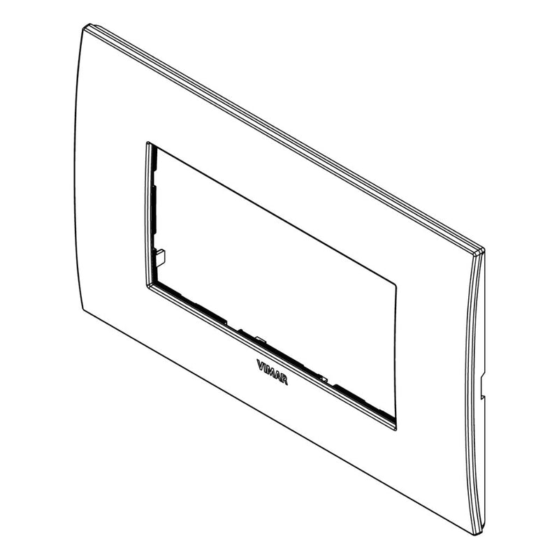 Placas Metal Color-Tech (Tecnopolímero Pintado) línea Arké de Vimar ...