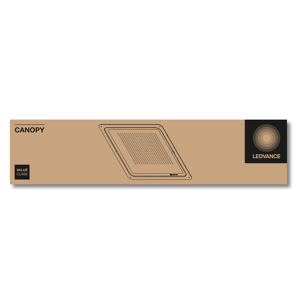 Luminario CANOPY 100W luz fría (5700K) 100-277V de Ledvance – PlayLux