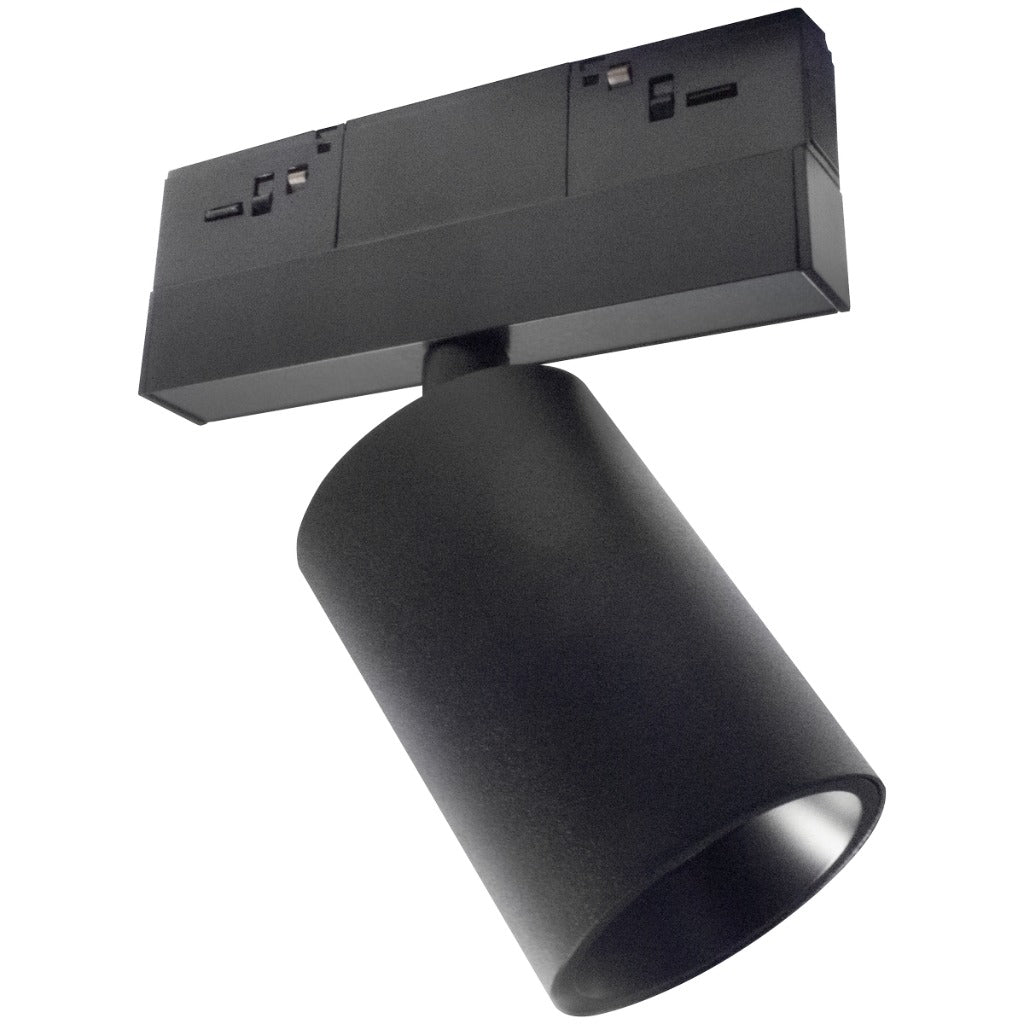 Luminario spot de riel MAGNETO ATENUABLE dirigible y orientable, 12W ...