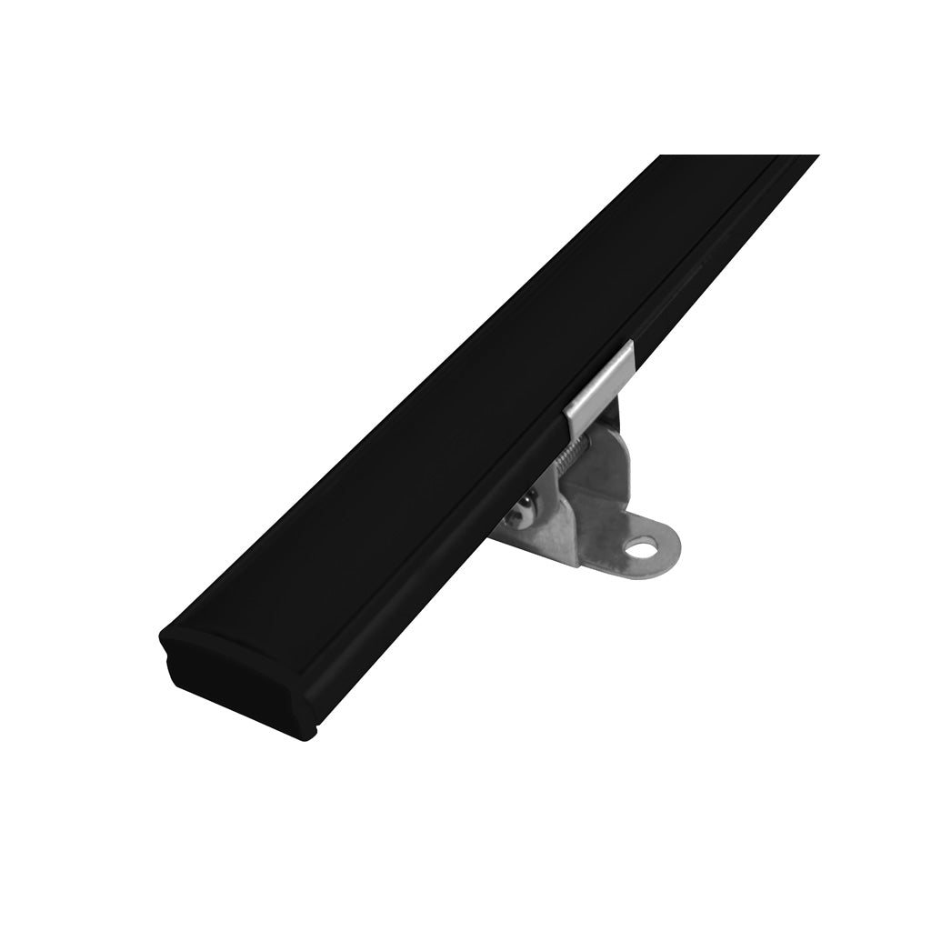 Kit perfil negro aluminio dirigible ILUPA1205NKIT. -L:2m A:1.7cm Al:0 ...