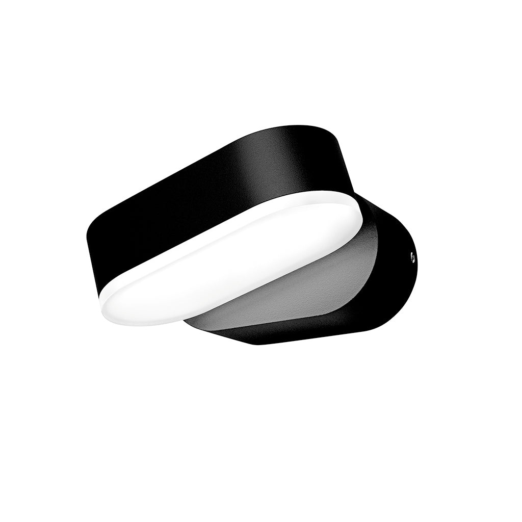 Luminario arbotante Mini Spot I ENDURA® 8W luz cálida acabado gris obs ...